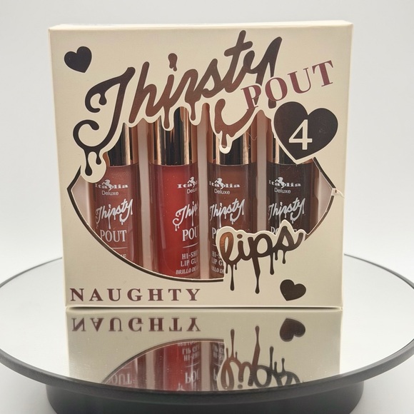 Italia Deluxe | Makeup | Thirsty Pout 4 Lips Gloss Set Italia Deluxe ...
